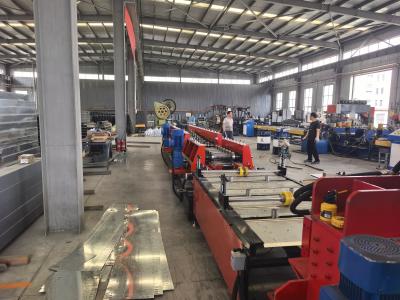 China Durable Automatic Cable Tray Making Machine | Adjustable Feeding Width 200mm-600mm for sale