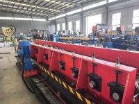 China Sturdy Automated Cable Tray Fabrication Equipment | Adjustable Sheet Input Width 200-600mm for sale