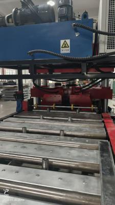 China High Productivity Automatic Cable Tray Roll Forming Machine with Adjustable Raw Plate Width 200mm-600mm and Taiwan Delta PLC Intelligent Controller for sale