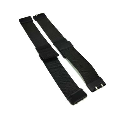 China Custom Black Elastic Hair Band Net Lace Sewing Rubber Adjustable Elastic Band for Wig Making 2 Inch Width for sale