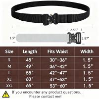 China Tactical Molle Belt Inner Rigger Adjustable Waist 125cm Nylon Auto Lock Buckle for sale