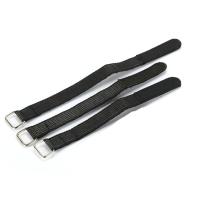 China Dansky Custom Logo Lipo Battery Hook and Loop Straps 20x220mm Non-Slip Woven Nylon Releasable Grip with Buckle for sale