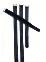 China DANSKY Self-Binding Adjustable Black Carbon Battery Straps 20x220mm 20x400mm Hook Loop Lipo Strap for FPV Drones RC Frame for sale