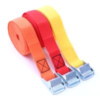 China Dansky Wholesale  Customized Ratchet Tie Down Strap 100% Polyester Ratchet Tie Downs Straps with Cam Buckle for sale