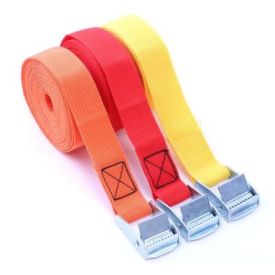 China Dansky Wholesale  Customized Ratchet Tie Down Strap 100% Polyester Ratchet Tie Downs Straps with Cam Buckle for sale