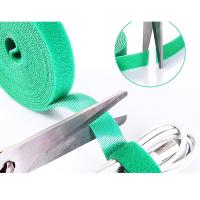 China Dansky Custom Size Color Self-Adhesive Cable Ties Strap Eco-Friendly Back-to-Back Hook Loop Strap Tape Cable Management for sale