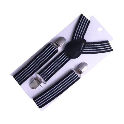 China DANSKY Adjustable Elastic Clip-on Suspenders Y Shape 2.5cm Width Unisex Pants Braces for sale