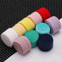 China DANSKY 2cm Wide Fold Over Elastic Binding Tape 10 Yard Roll Spandex Sewing Elastic for sale
