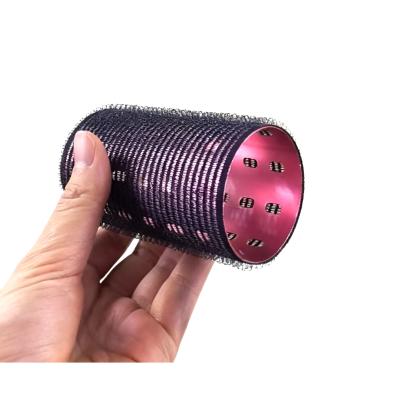 China DANSKY Customizable Aluminum Self-Adhesive Hair Curling Rollers 30x90mm 40x90mm for Lazy Styling for sale