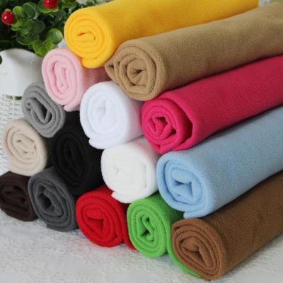 China DANSKY Polar Fleece Double-Sided Fabric 158cm Width Soft Flannel for Blankets Garments for sale