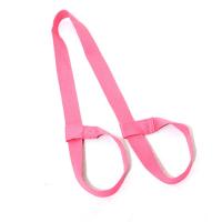 China Eco Friendly Adjustable Yoga Mat Carry Strap 3.8x183cm Polyester Cotton Custom Logo Color for sale