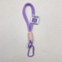 China Dansky Braided Paracord Keychain with Carabiner 18.3cm Polyester Lanyard for Backpack Bag Phone Strap for sale