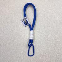 China DANSKY Customizable Nylon Braided Lanyard Keychain 19cm with Carabiner Clip for Phones Bags for sale