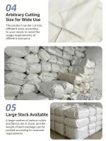 China DANSKY 100% Cotton Wiping Rags 40x60cm Lint Free Cloth for Industrial Cleaning and Polishing for sale