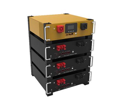 China Long Cycle Life LiFePO4 Battery Energy Storage System 5KW Output Power RS485/CAN Communication for sale