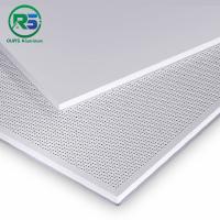 China 600mm Lay In Perforated Aluminum Ceiling Tiles Powder Coating for sale