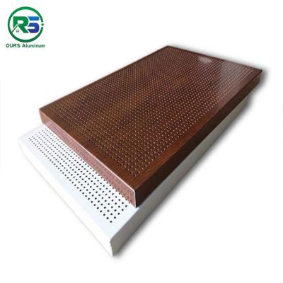 China Architectural Tiles Aluminium Honeycomb Core Panel Fireproof For Commercial Building Exterior for sale