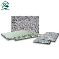 China Interior Aluminum Honeycomb Panel Facade Wall Ceiling Cladding Decorative Marble Grain for sale