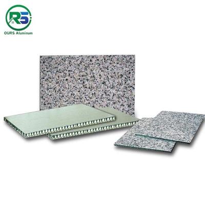 China Interior Aluminum Honeycomb Panel Facade Wall Ceiling Cladding Decorative Marble Grain for sale