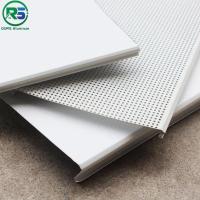 China Structured Linear Aluminum Strip False Ceiling Panels Decorative Commercial for sale