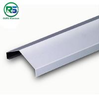 China Water Drip Suspended Ceiling Metal Strips With Vaulted Waves Hills Valley Pattern for sale