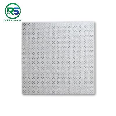 China Decorated Dia 2.3mm White Clip In Metal Ceiling Sound Absorption Easy Installation for sale
