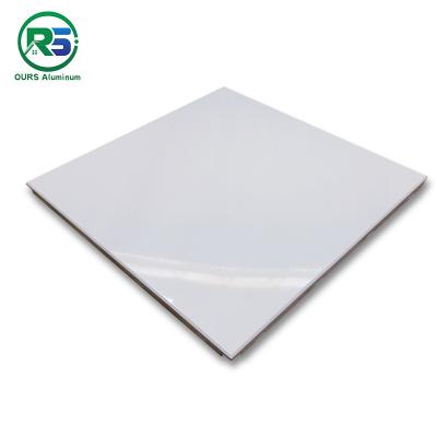 China Square Suspended Clip In Metal Ceiling Perforated Building Wall Ceiling for sale