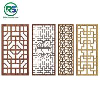 China Interior Facades Decorative Aluminum Window Grilles OEM Laser Cut for sale