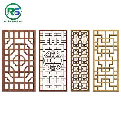 China Interior Facades Decorative Aluminum Window Grilles OEM Laser Cut for sale