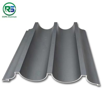 China Customized Aluminium Decorative Sheets Curved Shape 1.5mm 2.0mm Thickness for sale