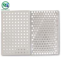 China Perforated 3.0mm white Aluminum Wall Panels Punch Holes 1800*6000mm for sale