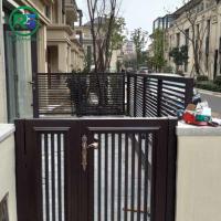 China Reasonable Aluminium Vertical Slat Balustrade Privacy Panels Customized for sale