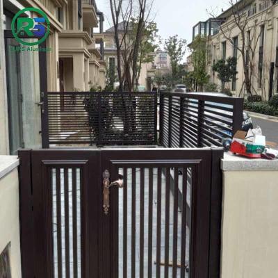 China Reasonable Aluminium Vertical Slat Balustrade Privacy Panels Customized for sale