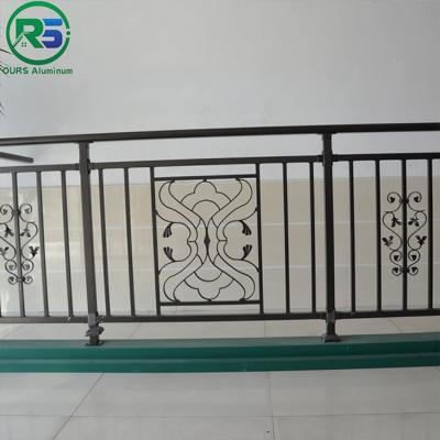 China Pre Assembled Contemporary Aluminum Decorative Security Fencing Flat Top for sale