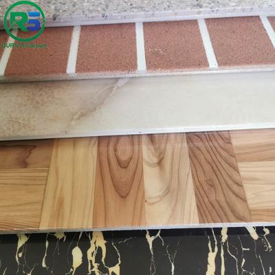 China Exterior PVDF Coating Marble Grain Aluminum 3D Wall Panels For Airports Balconies for sale