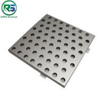 China Fireproof Corrugated Aluminum Wall Panels Architectural Metal Ceiling Tiles Suspended 200mm for sale