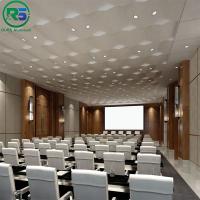 China Decorative Suspended Metal Ceiling U Aluminum Profile Screen Ceiling 20mm Thickness for sale