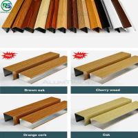 China Fireproof Corrugated Aluminum Wall Panels Architectural Metal Ceiling Tiles Suspended 180MM for sale