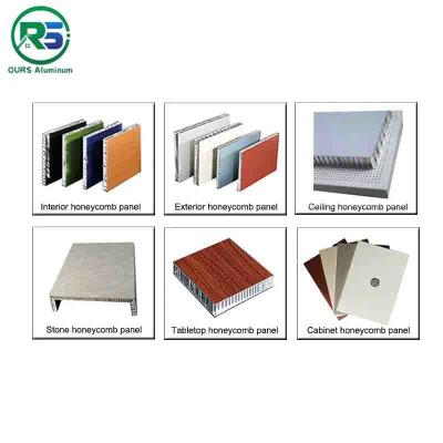China White And Black Aluminum Honeycomb Panel Suspended Thickness 20MM for sale