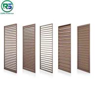China Fireproof Corrugated Aluminum Wall Panels And Aluminum Alloy Curtain Wall Thickness 20MM for sale
