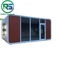 China 2023 Custom-made Modern Design Aluminum alloy Capsule Tiny House For living Prefab Houses Capsule Cabin Apple Cabin for sale