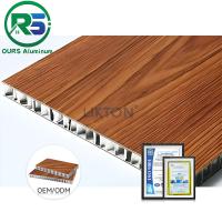 China Multicolor Acoustic Aluminum Honeycomb Wall Panels For Interior for sale