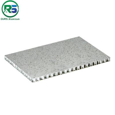 China 10mm Aluminum Honeycomb Panel Wood Grain Acoustic Filling Wooden Panel 4x8 for sale