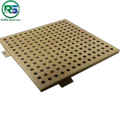 China Interior Aluminum Honeycomb Panel Facade Wall Ceiling Cladding Decorative Marble Grain for sale
