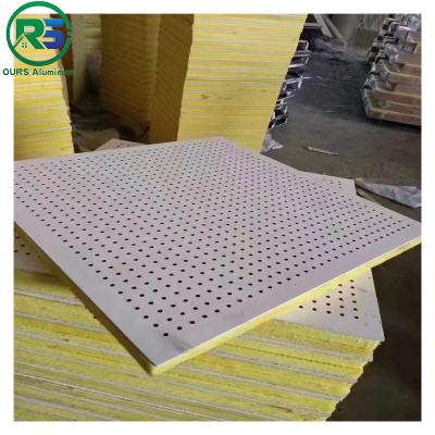 China External Commercial Aluminum Art Deco Metal Panels Screen Blue Sky Metal Wall Tiles for sale