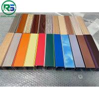 China Environmental Friendly Linear Suspended Metal Ceiling 0.9mm White Aluminum Ceiling for sale