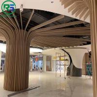 China PVDF Spraying Suspended Metal Ceiling in Wine Red for Versatile Protection for sale