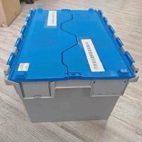 China 20.87X 13.8X 13.8inches Plastic Deck Box Reusable Plastic Storage Bins Container for sale