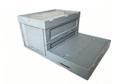 China YF6430 Heavy-Duty Collapsible Tote with 50mm Folded Height, Industrial-Grade PP, and Ventilated Mesh Walls for Efficient Storage for sale