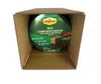 China 4.5inches(height) Plastic Garden Edging Flower Bed 2.2kg  Plastic Lawn Edging for sale